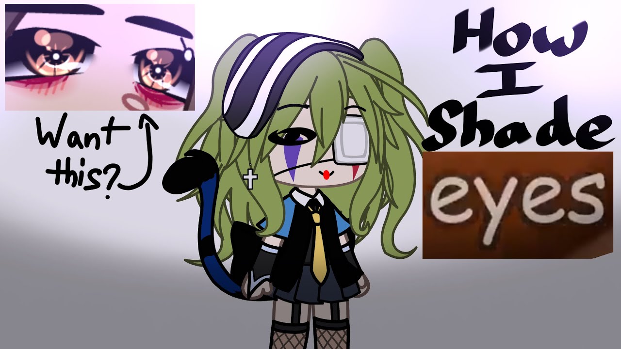 How I Shade Eyes! (Editing Tutorial # 2) - YouTube