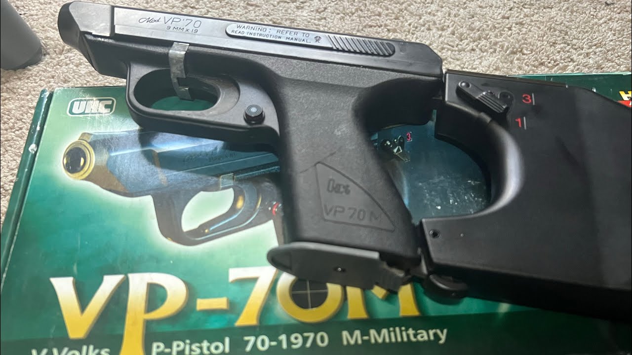 UHC VP-70 Airsoft Review - YouTube