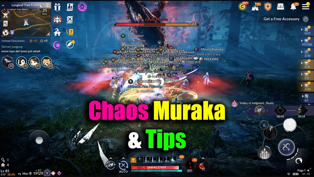 Black Desert Mobile Chaos Muraka & Tips - YouTube