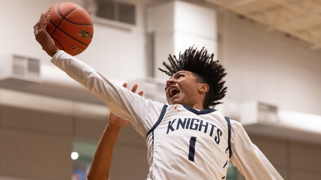 Jaydon Hall senior season highlight mix (2023-24) - YouTube
