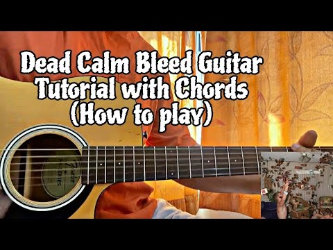 Dead Calm - Bleed // Easy Guitar Tutorial with Chords (How to play)