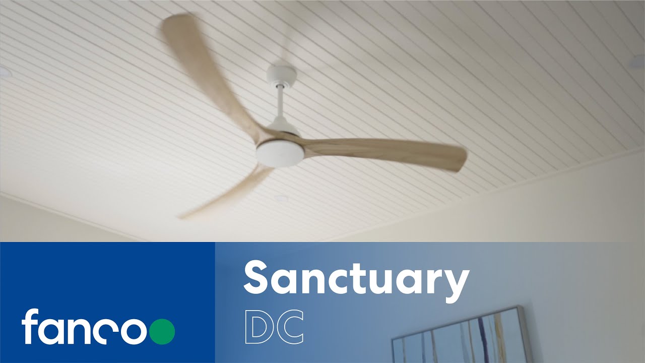 Fanco Sanctuary DC Ceiling Fan Showcase | Fanco Australia - YouTube