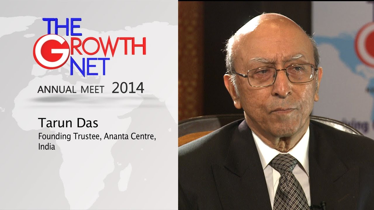 Tarun Das, Founding Trustee, Ananta Centre, India, - YouTube