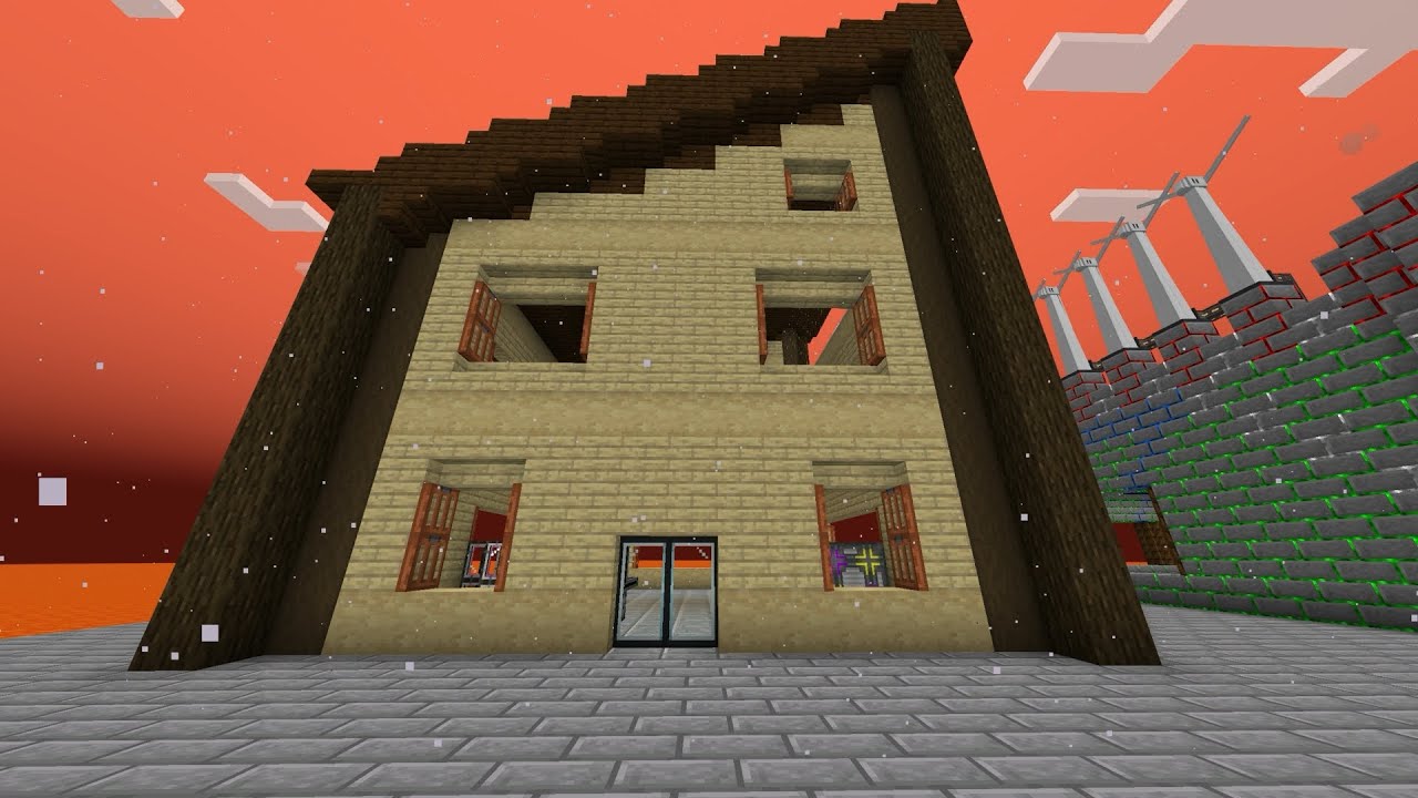 Minecraft All The Mods Volcano Block Ep7 "Upgrading applied energistics ...