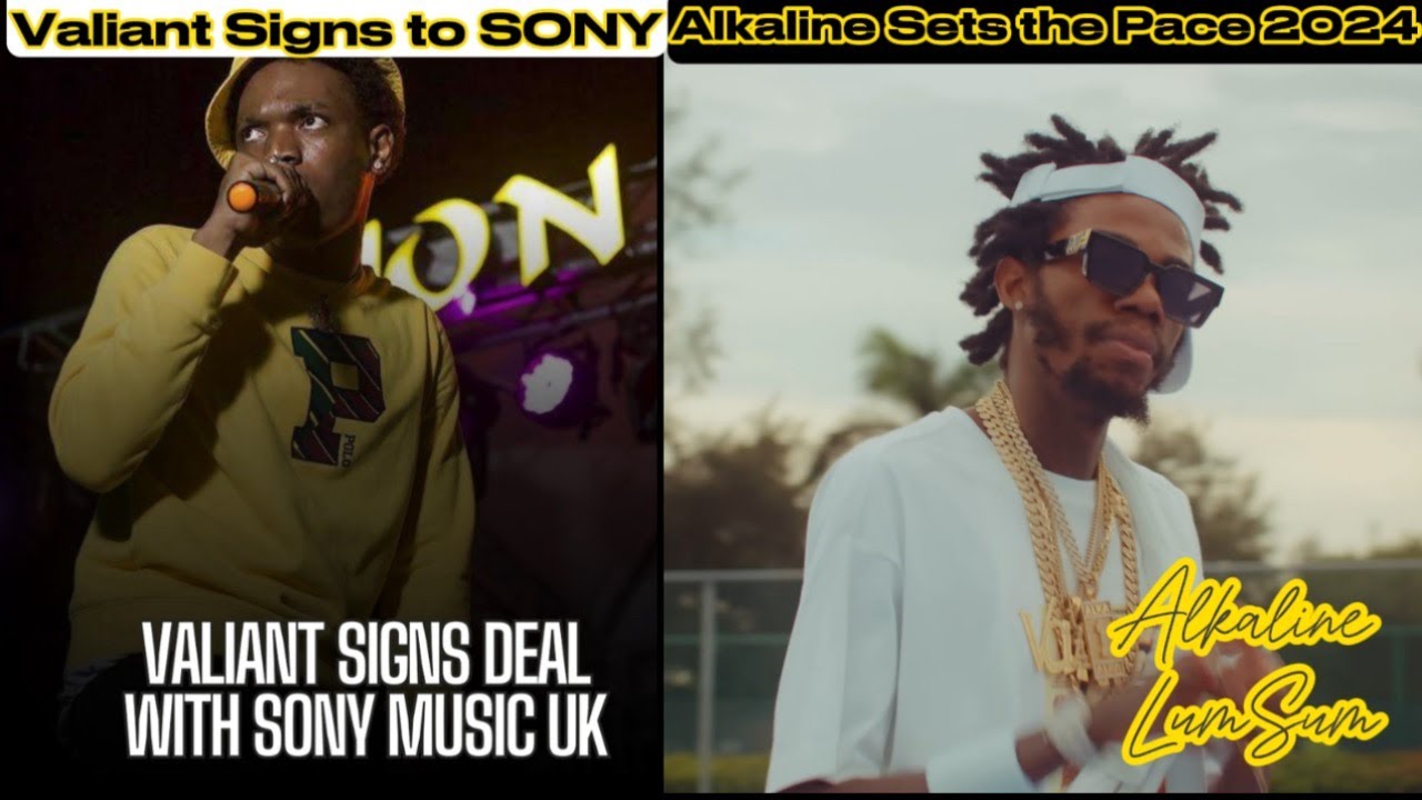Valiant Signs a deal with Sony Uk/Epic Records | Alkaline Sets the pace ...