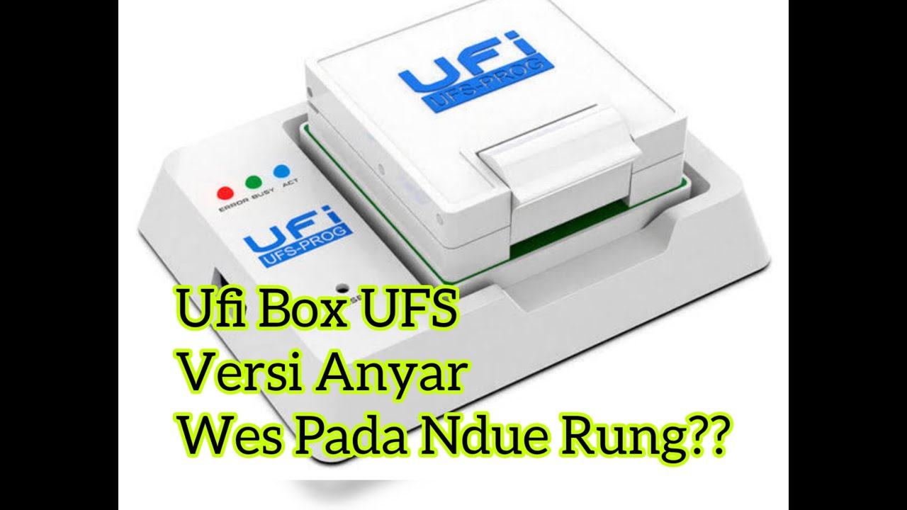 UFI BOX TERBARU V 1.6 UFS - YouTube