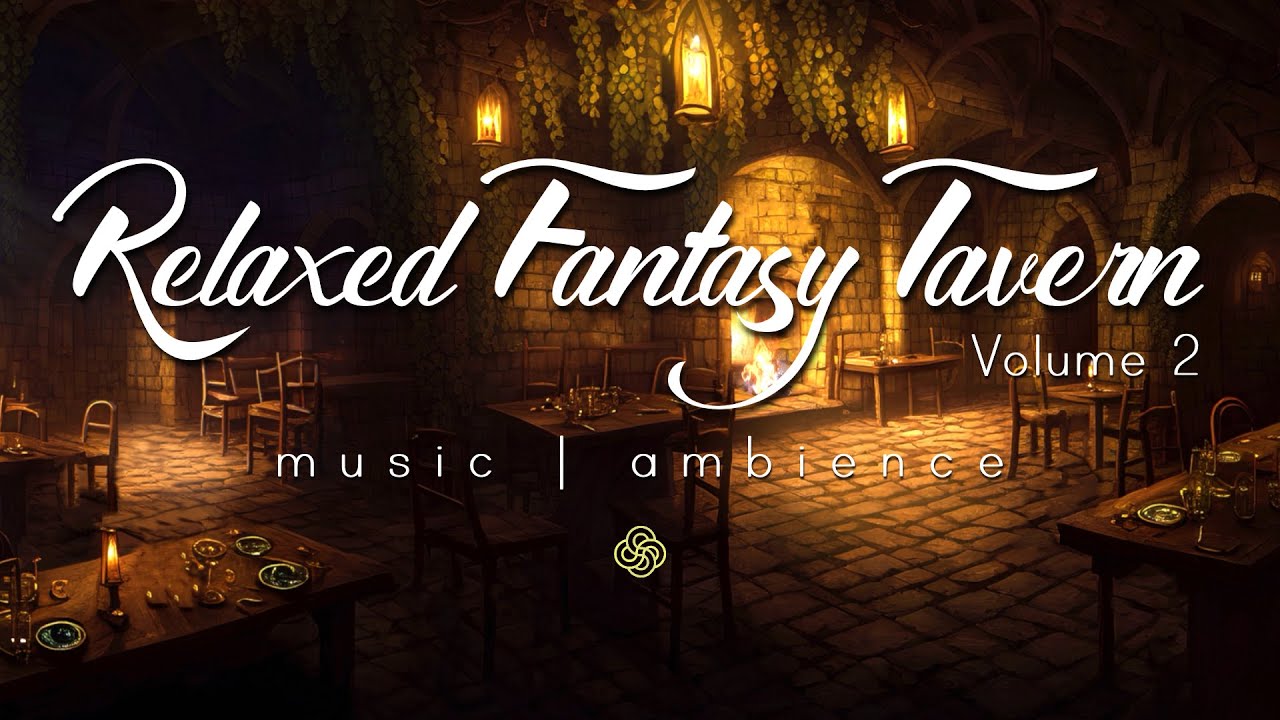 Fantasy Tavern | Relaxing Music & Ambience | Cozy Medieval Inn | 4K ...