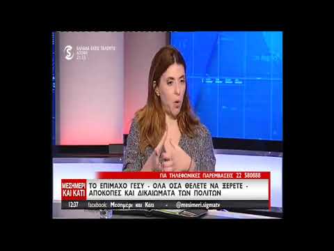 ShowTime-cy: "ΕΚΑΤΣΕ ΠΑΝΩ" ΕΙΠΕ Η ΚΑΤΕΡΙΝΑ ΧΡΙΣΤΟΦΙΔΟΥ