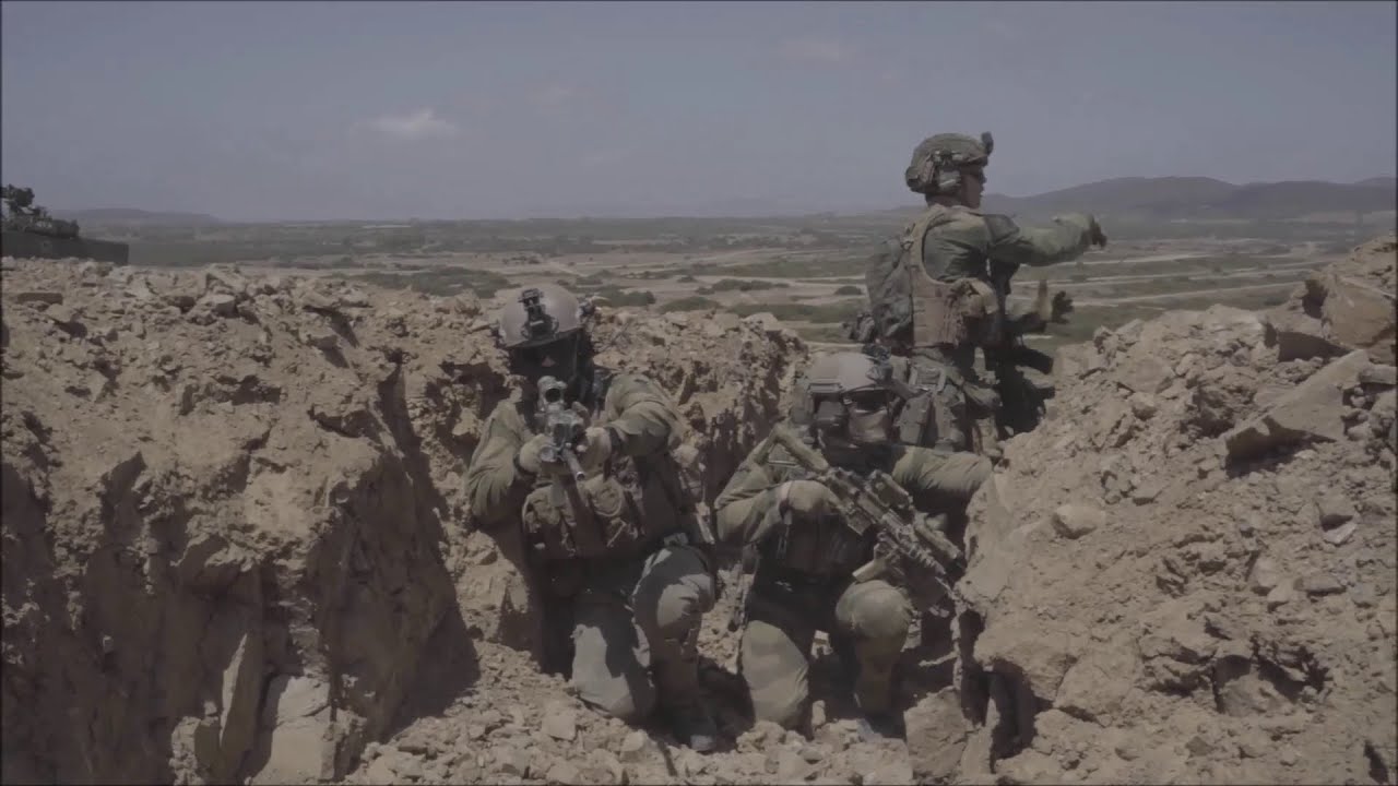 Trench Clearing Training - Noble Jump 23 - YouTube