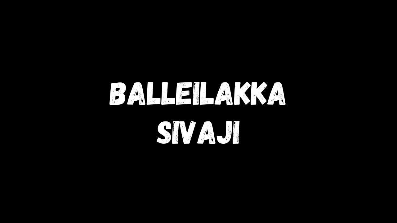 Balleilakka- Sivaji The Boss Video Song | Rajinikanth | Nayanthara ...
