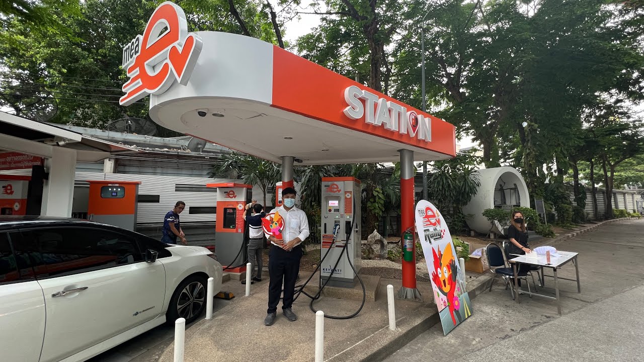 บรรยากาศบางส่วนในงาน mea EV Rally - YouTube