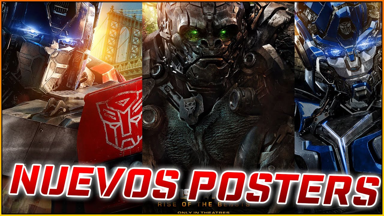 VENDRAN A MEXICO| Nuevos poster de #transformers rise of the beasts ...