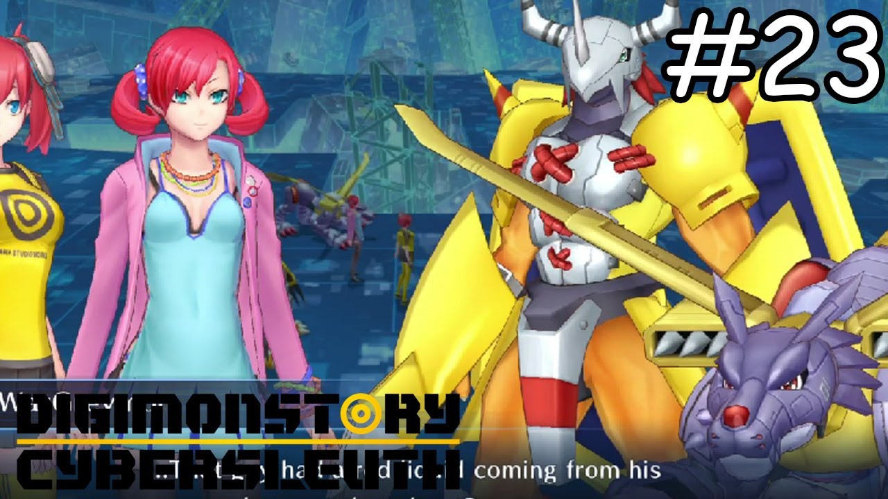 Digimon Cyber Sleuth #23 - Wargreymon & Metalgarurumon - YouTube