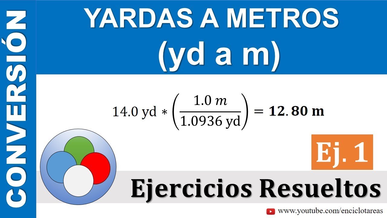 Yardas A Metros yd A M PARTE 1 YouTube