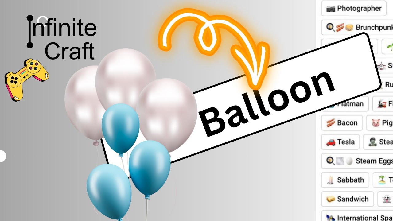 How to make Balloon in infinite Craft | How to Get Balloon in infinite ...