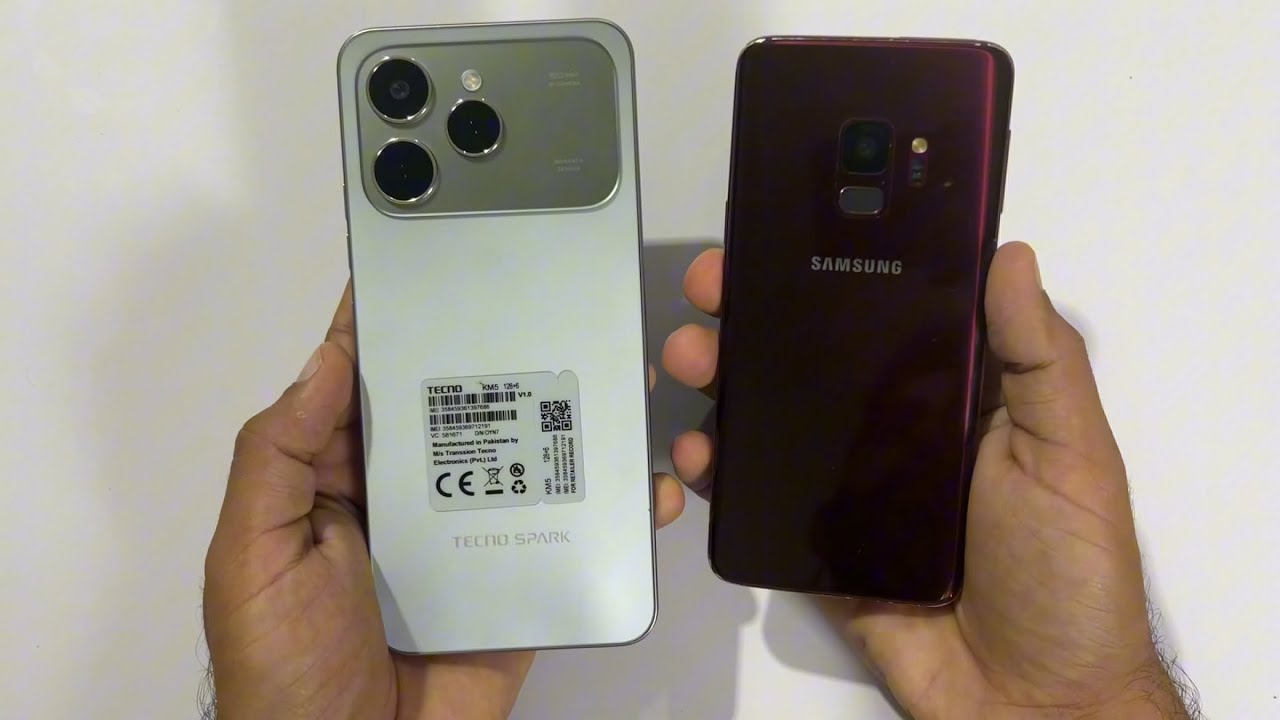 TECNO SPARK 40 vs Samsung S9 - Speed Performance Test!! - YouTube