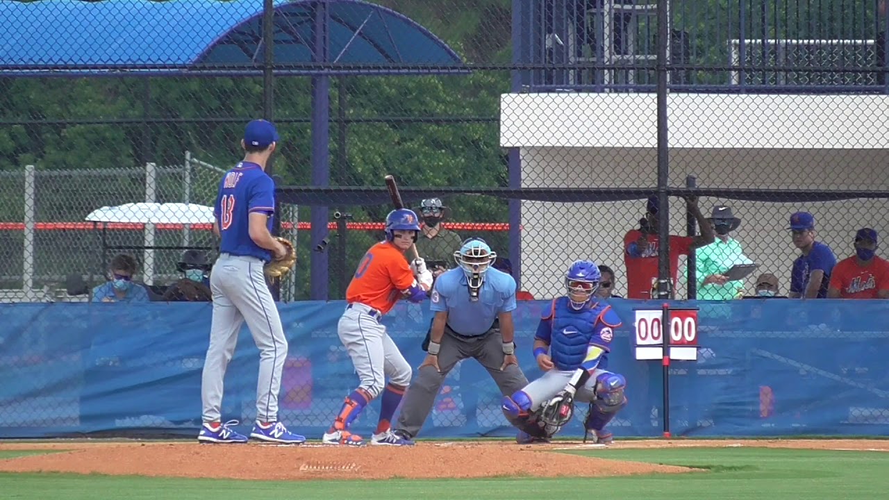 Josh Wolf Impressive at Mets Instructional Camp - YouTube