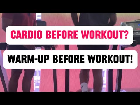 Cardio before workout? warm-up before workout ️#gym #fitness #gymtips # ...
