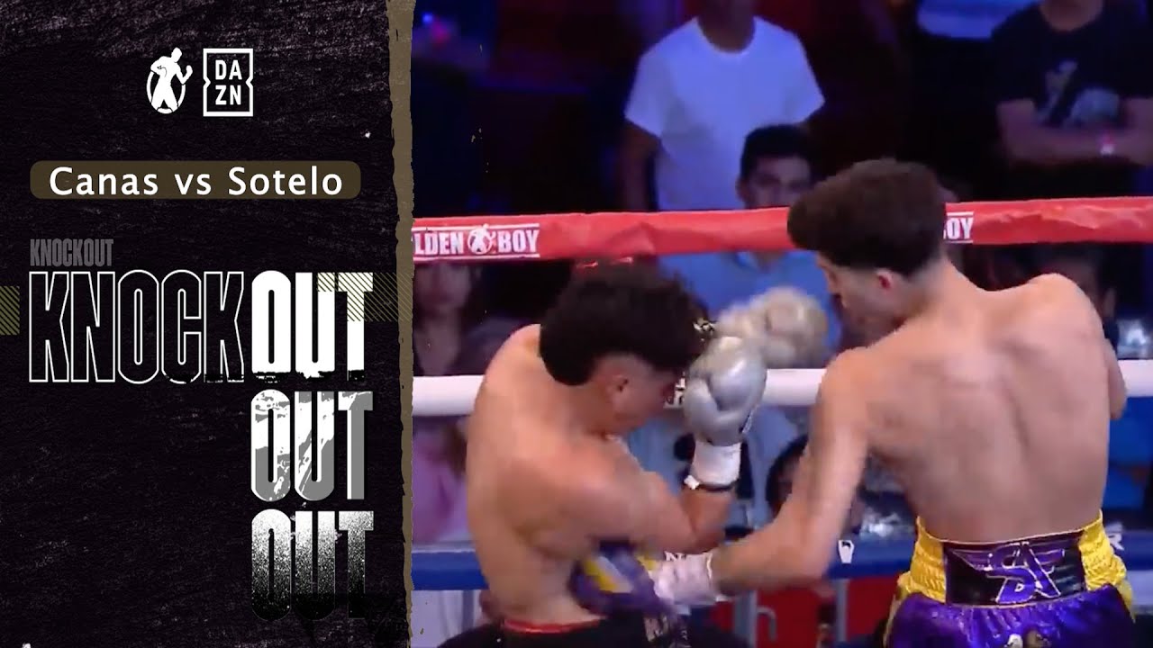 KO | Johnny Canas vs Hugo Sotelo! Sugarcane Cashes In First KO As A Professional! - YouTube