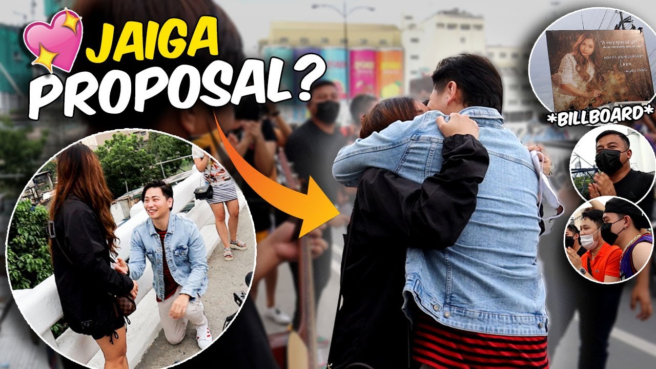 Agassi Ching BILLBOARD PROPOSAL? 💖(grabe to) - YouTube