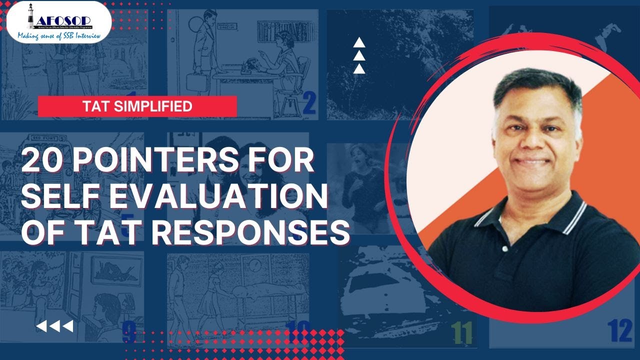 SSB Interview: 20 IMPORTANT POINTERS FOR SELF-EVALUATION OF TAT ...