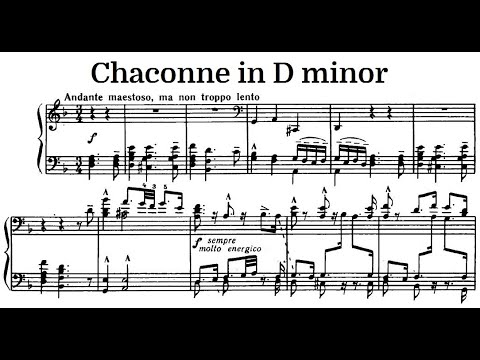 Bach Busoni - Chaconne in D minor (바흐 샤콘느 부조니편곡) - YouTube