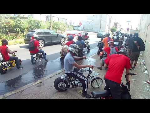 Philly Mini bike ride out 2020 pit stop - YouTube