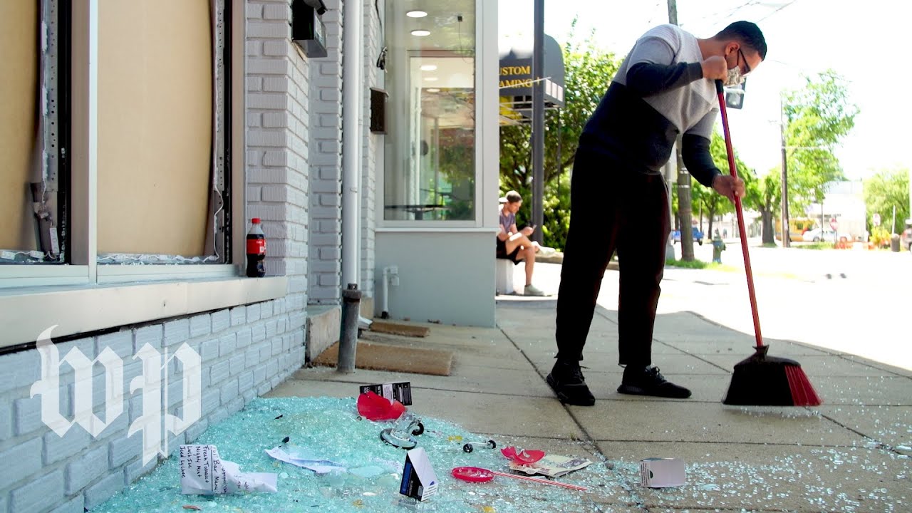 D.C. business owners clean up and brace for what's next - YouTube