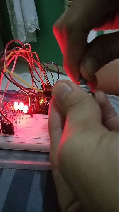 ANALOG INPUT MENGGUNAKAN POTENSIOMETER - YouTube