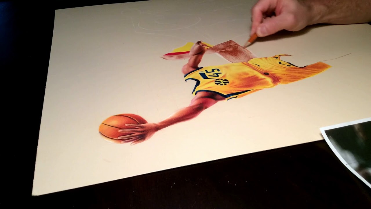 Donovan Mitchell Artwork -- Part One - YouTube