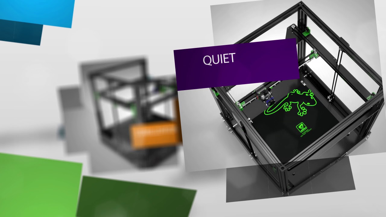 EAST 3D GECKO CORE XY 3D PRINTER KIT - 3D Printers Bay - YouTube