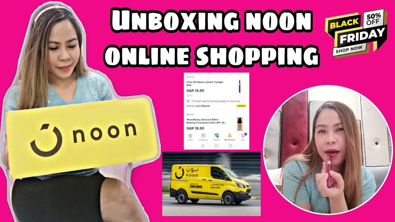 NOON ONLINE SHOPPING|UNBOXING NOON DELIVERY |Kahren Vlog - YouTube