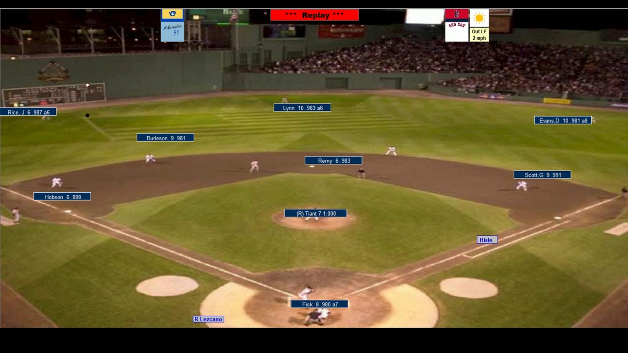 Action PC Baseball #brewers #redsox #1978 - YouTube