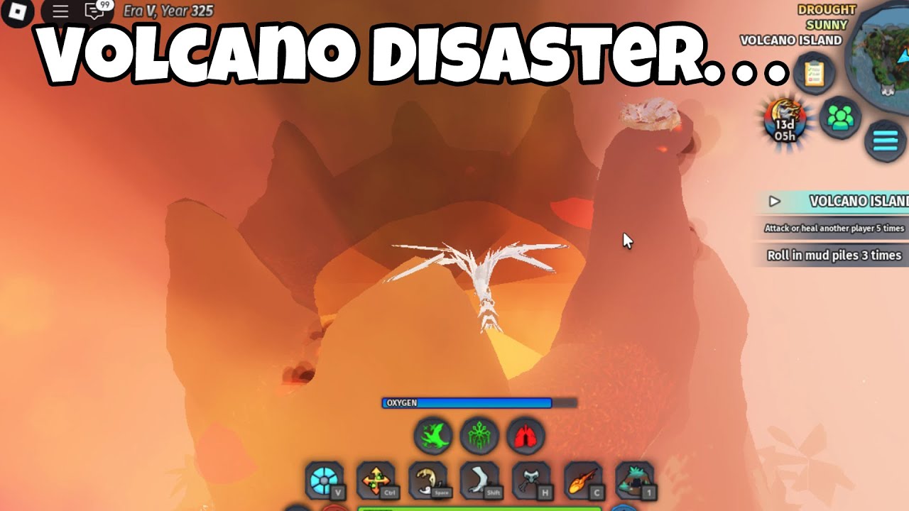 VOLCANO DISASTER - Creatures Of Sonaria - YouTube