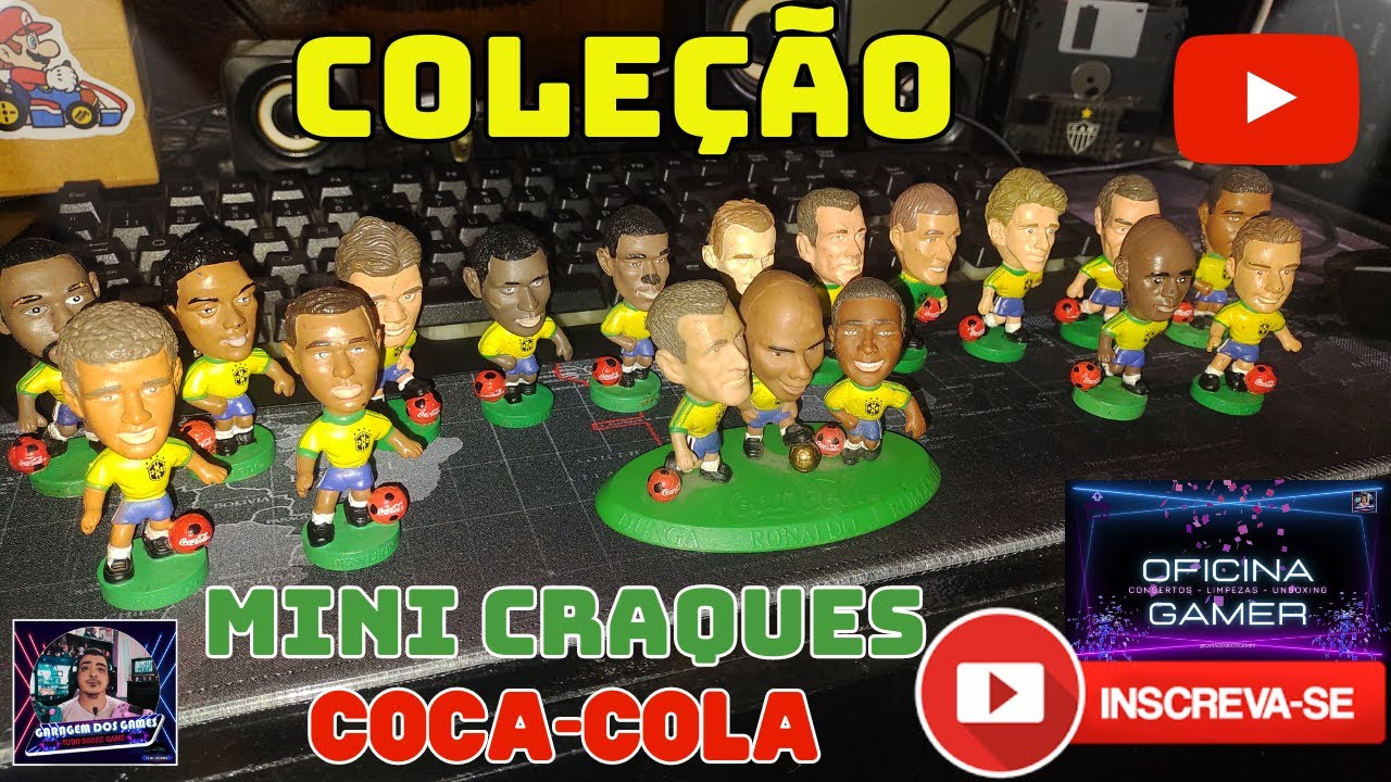 COLEÇÃO MINI CRAQUE COCA COLA - YouTube