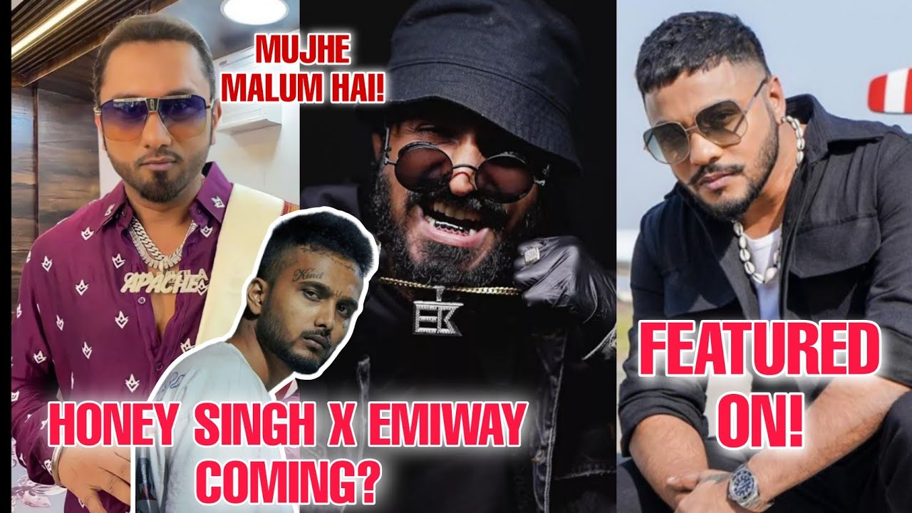Emiway X Honey Singh Collab Coming?Mc Insane Reply!Raftaar Featured On!Brodha V New Track Coming ...