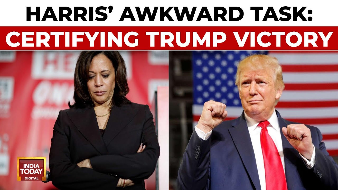 Kamala Harris Puts On A Brave Face As She Prepares To Certify Her ...