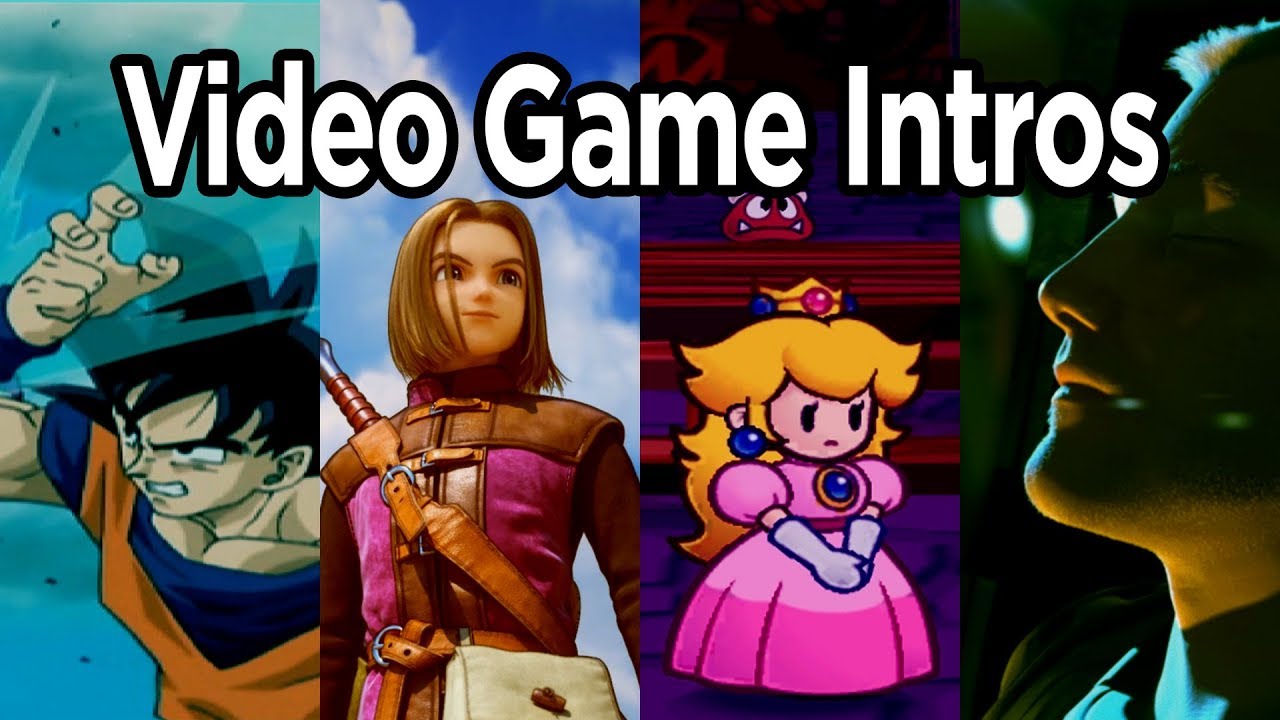 A Look at Video Game Intros - YouTube