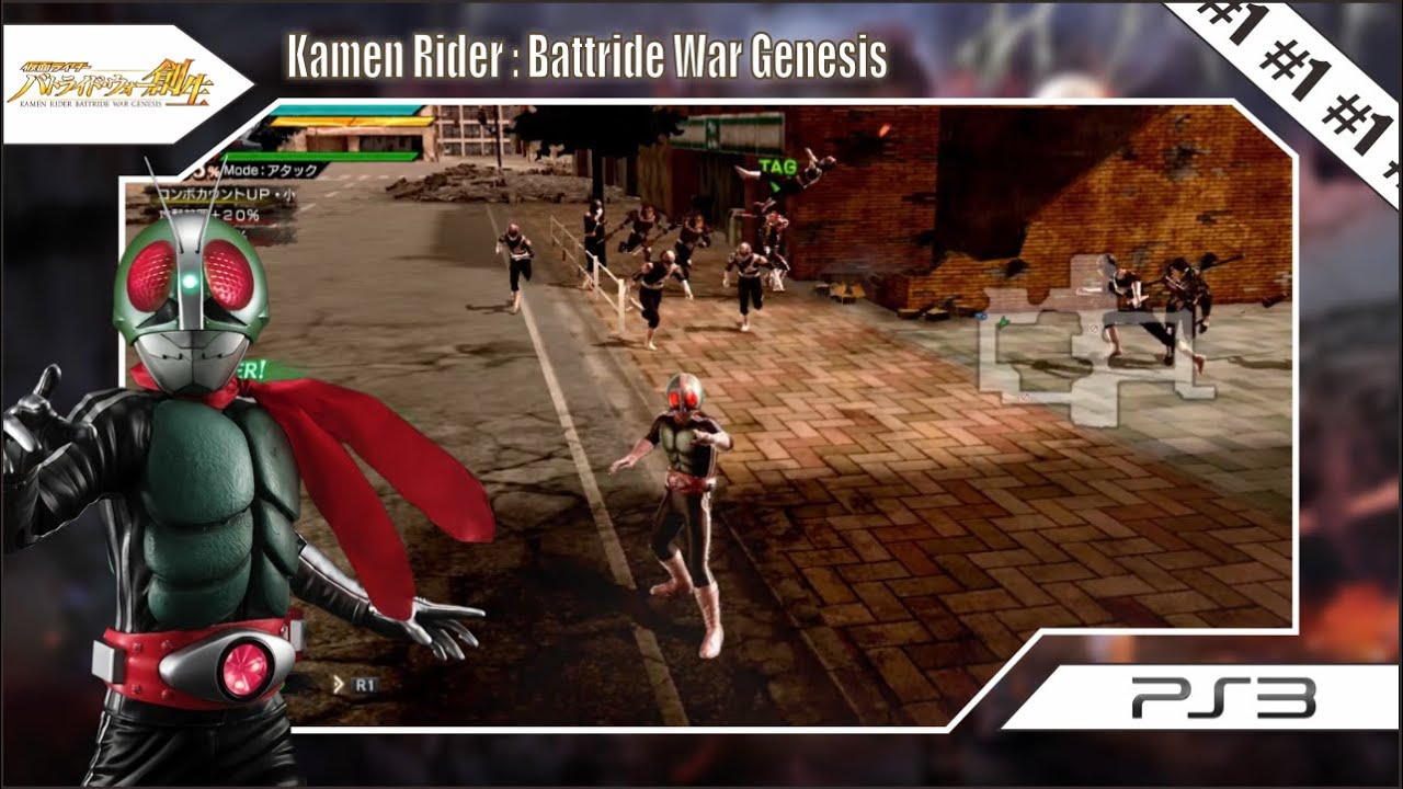 Kamen Rider : Battride War Genesis - Ichigo Gameplay [1] | PS3 Game ...