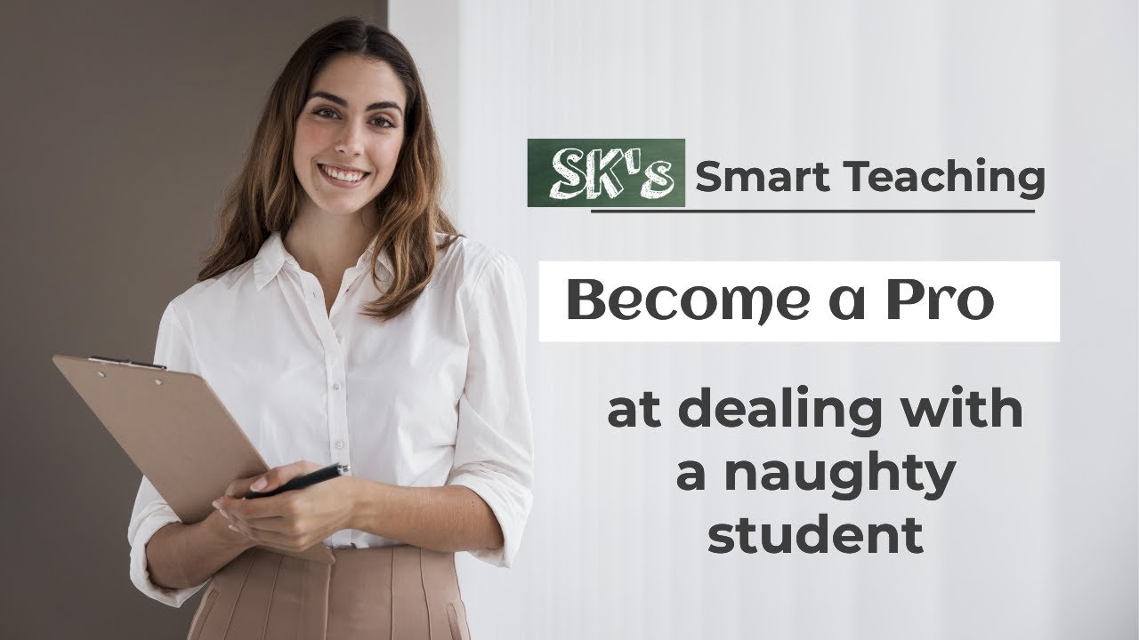 How to deal with a naughty student in a class? - YouTube