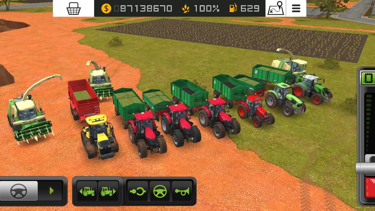 Fs18 farming simulator | loading of crops | multiplayer game | fs 18 ...