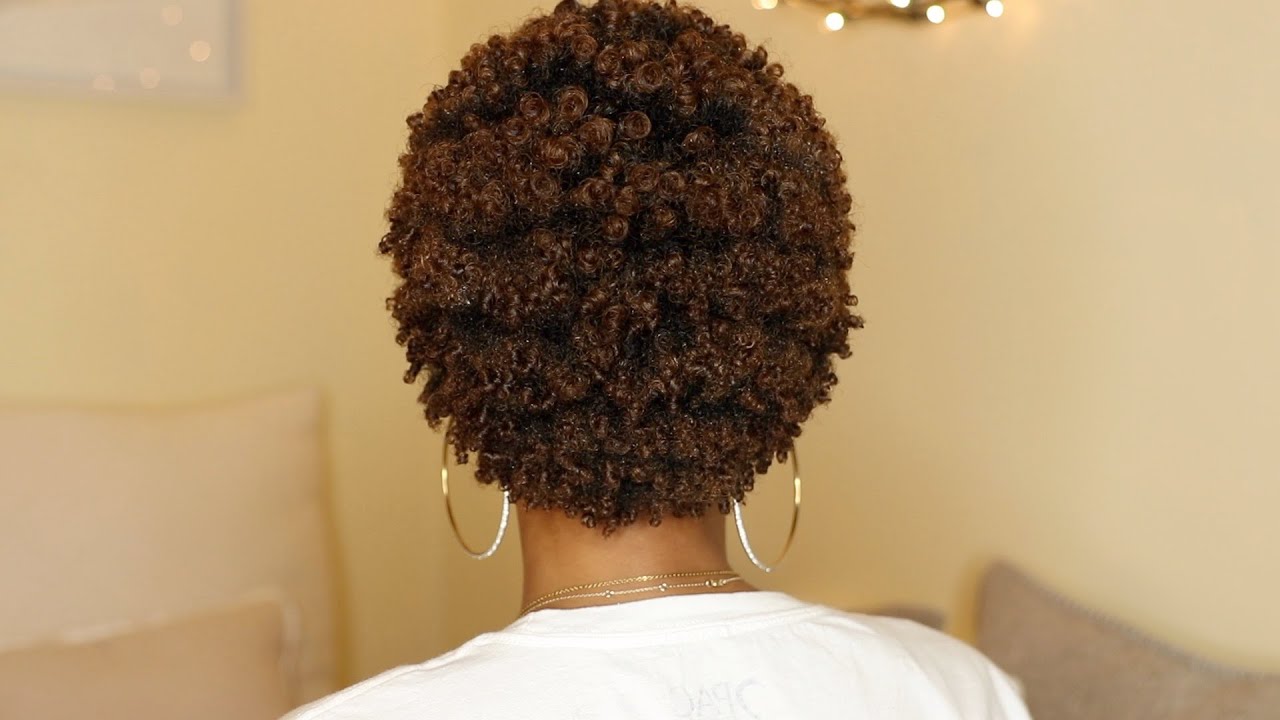 Yay My TWA Is Growing! | Updated Wash and Go Routine For My TWA - YouTube
