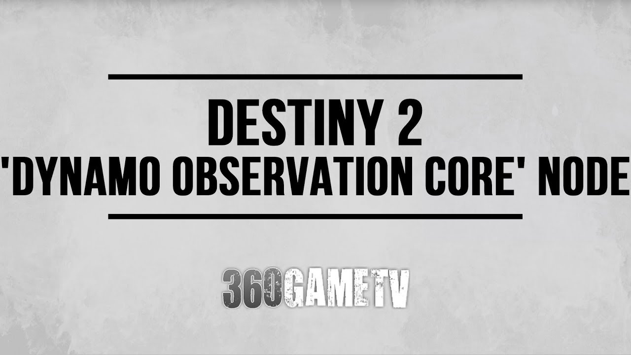 Destiny 2 Dynamo Observation Core Node Location (Sleeper Simulant Nodes ...