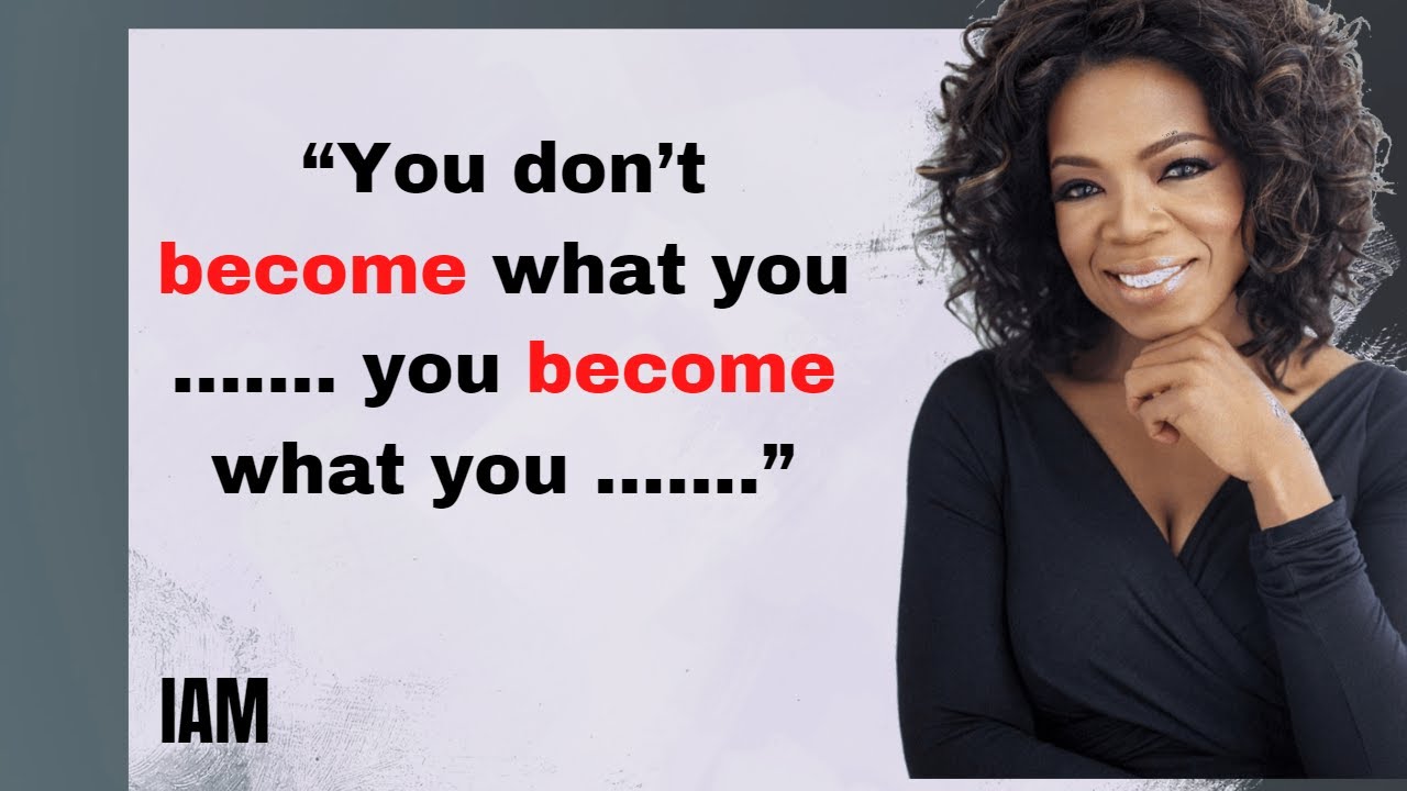 20 quotes from Oprah Winfrey to get motivated | Inspirational and ...