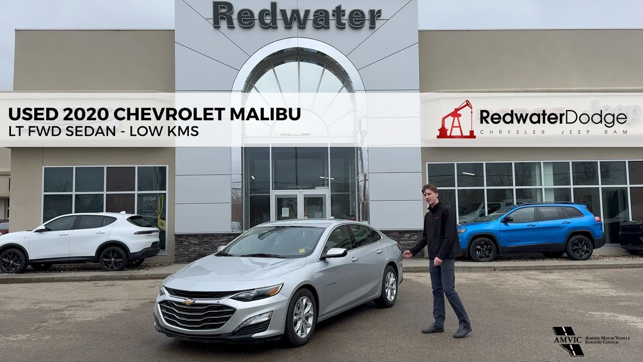 Used 2020 Chevrolet Malibu LT FWD Sedan - Low KMs | Stock # P1572 ...