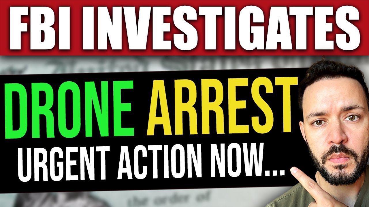 DRONES: ‘Arrest Operators NOW’ – Urgent Action Needed - YouTube