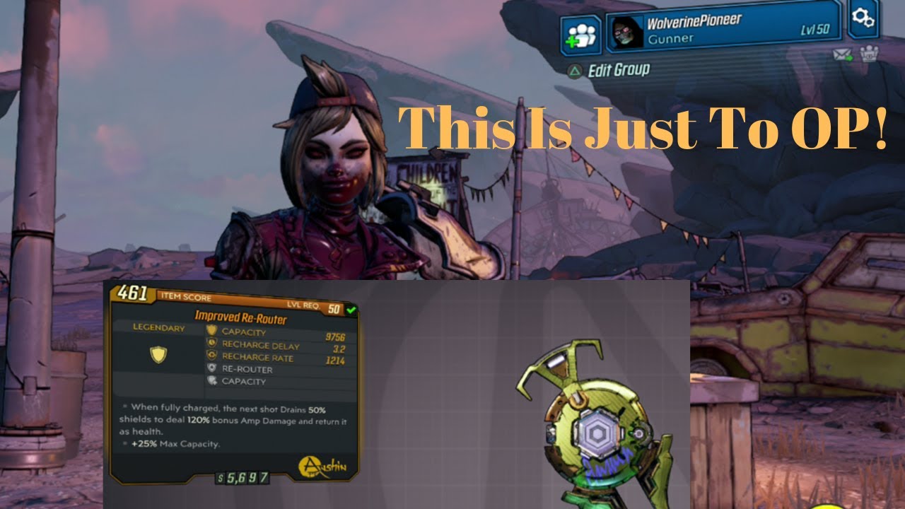 Borderlands 3- The Bee Shield? Over Powered Moze DPS Build! - YouTube