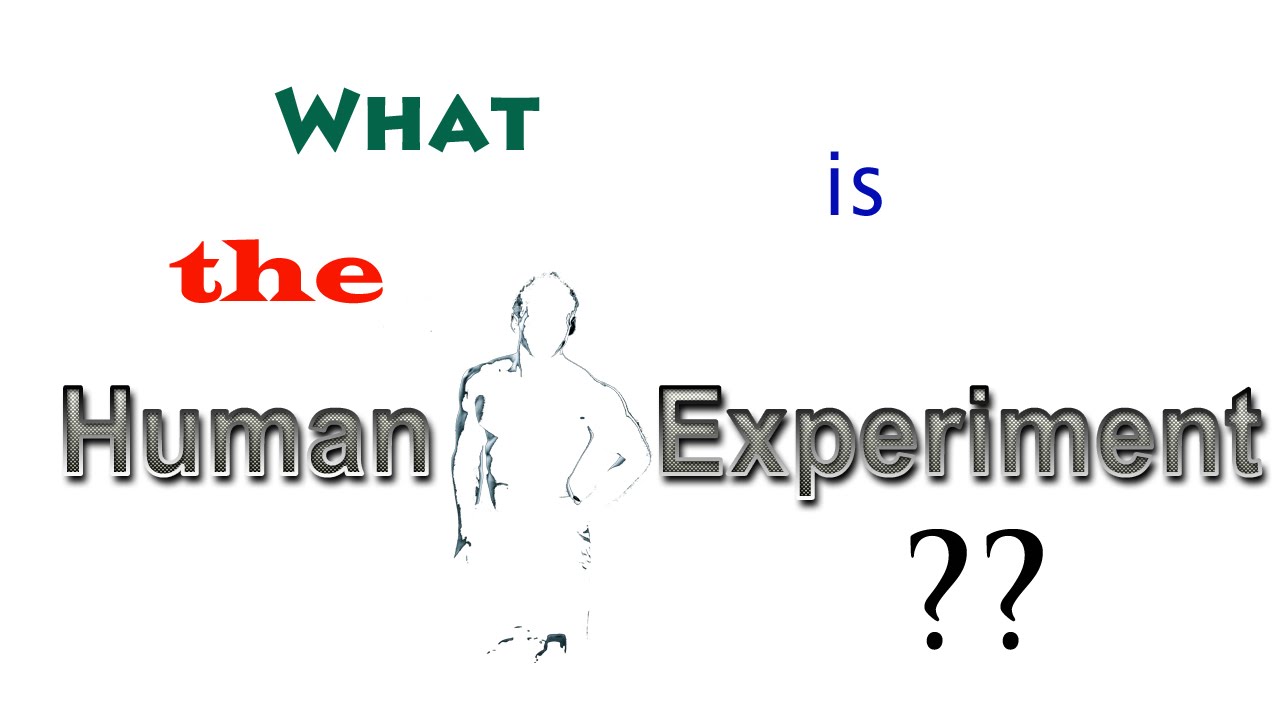 WHAT IS THE HUMAN EXPERIMENT - YouTube