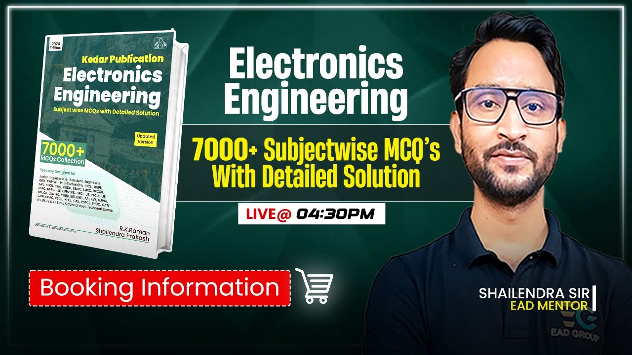 Electronics Engineering 7000+ Subject wise Objective book, Booking ...