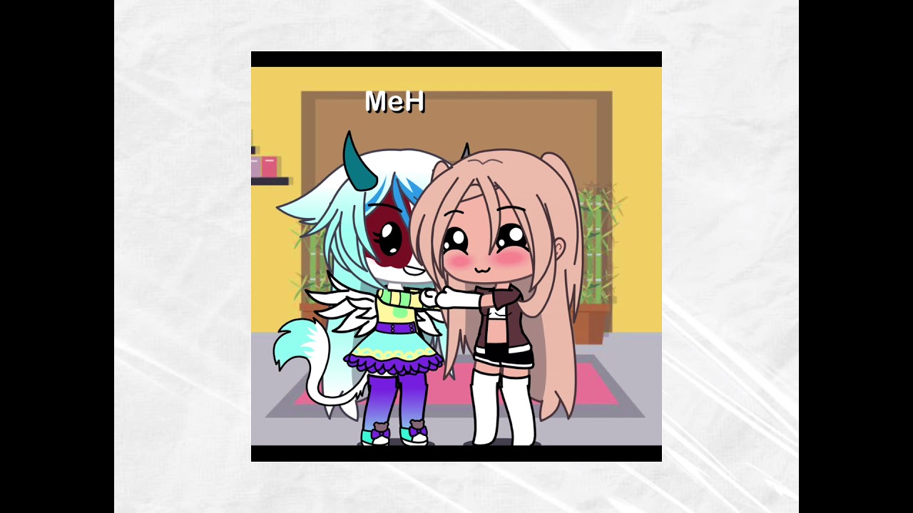 Hugging 2 fans in Gacha 🥺 - YouTube